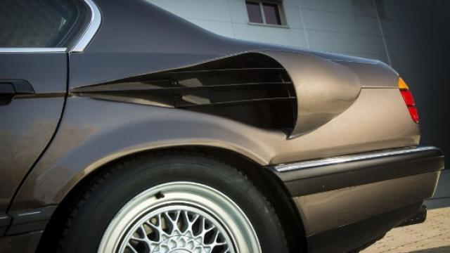 BMW 767iL Goldfisch: Тайният проект от 80-те години с огромен двигател ...